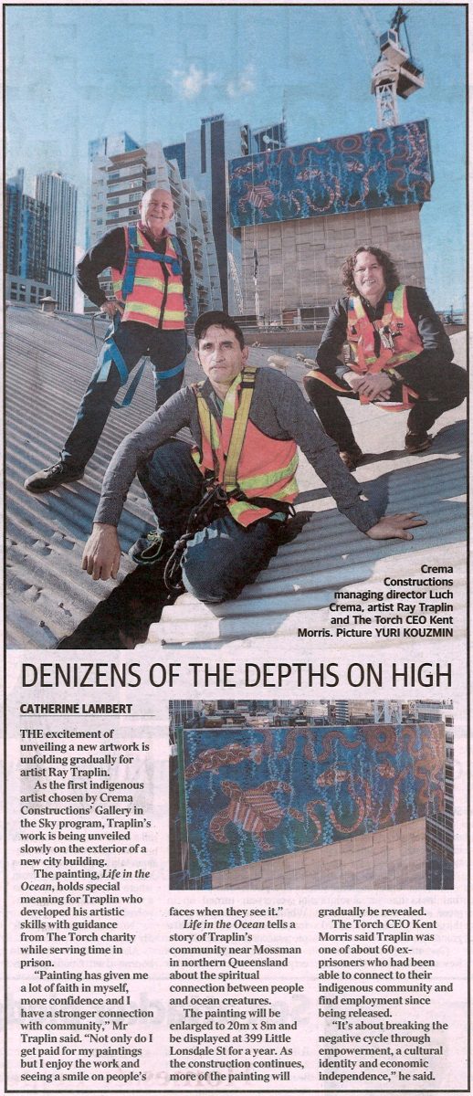 Launch of Ray Traplin’s Life in the Ocean artwork with the Gallery in ...